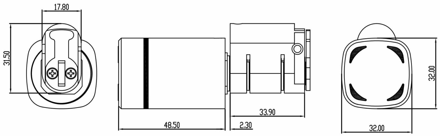 Smart Electronic Mortise Cylinder - Ningbo Rayonics Technology Co., Ltd.